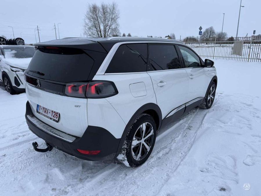 Balts Peugeot 5008 2021 Marijampole, ar dzinēja tilpumu 1.50 L un nobraukumu 130 tūkst. km par 19481 €, foto 4 vietnē AUTOMOTO.COM.LV