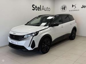 White Peugeot 5008 2021 in Vilnius, with an engine capacity of 1.60 L and mileage of 86 thousand km for 21790 €, photo  on AUTOMOTO.COM.LV