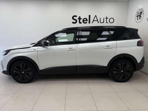 White Peugeot 5008 2021 in Vilnius, with an engine capacity of 1.60 L and mileage of 86 thousand km for 21790 €, photo 2 on AUTOMOTO.COM.LV