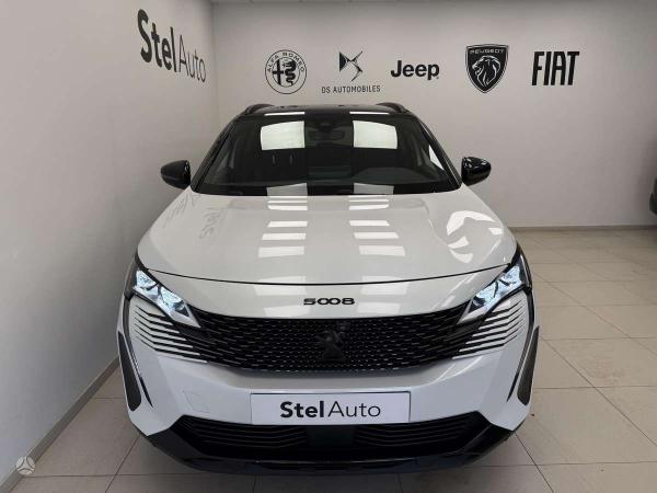 White Peugeot 5008 2021 in Vilnius, with an engine capacity of 1.60 L and mileage of 86 thousand km for 21790 €, photo 3 on AUTOMOTO.COM.LV