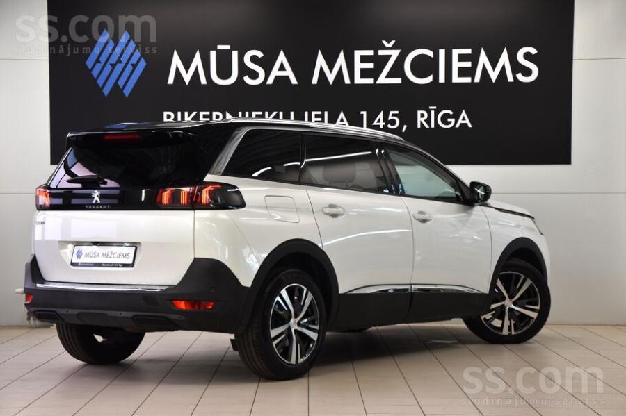 White Peugeot 5008 2021 in Riga, with an engine capacity of 1.20 L and mileage of 104 thousand km for 17990 €, photo 13 on AUTOMOTO.COM.LV