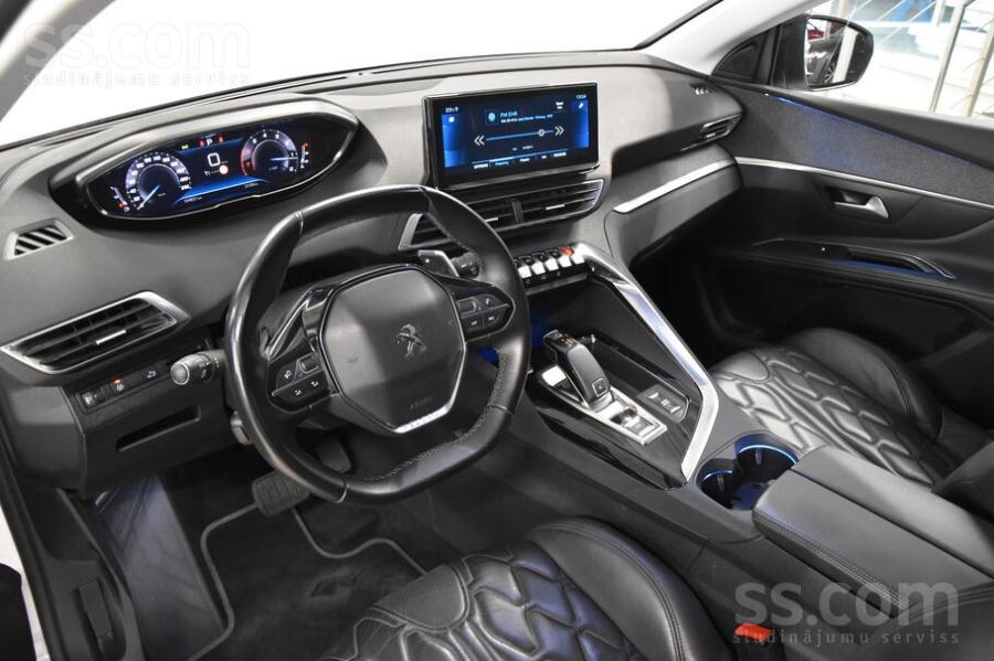 White Peugeot 5008 2021 in Riga, with an engine capacity of 1.20 L and mileage of 104 thousand km for 17990 €, photo 24 on AUTOMOTO.COM.LV