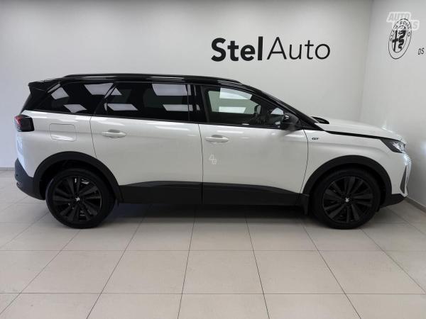White Peugeot 5008 2021 in Vilnius, with an engine capacity of 1.20 L and mileage of 44 thousand km for 19990 €, photo 7 on AUTOMOTO.COM.LV