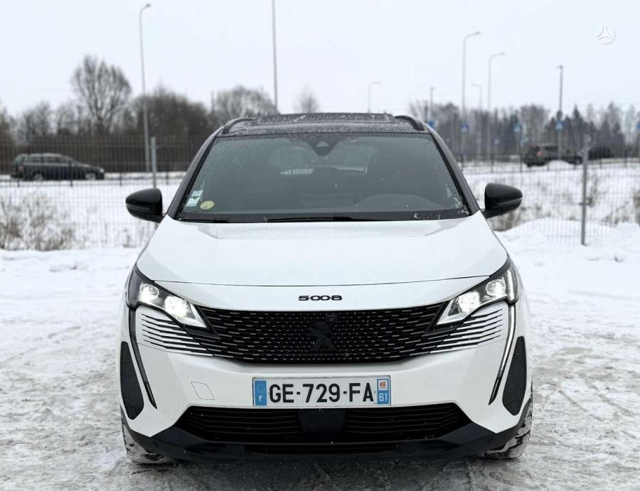 Balts Peugeot 5008 2022 Tauragė, ar dzinēja tilpumu 2.00 L un nobraukumu 208 tūkst. km par 15900 €, foto 3 vietnē AUTOMOTO.COM.LV