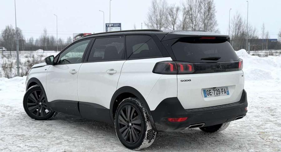 Balts Peugeot 5008 2022 Tauragė, ar dzinēja tilpumu 2.00 L un nobraukumu 208 tūkst. km par 15900 €, foto 19 vietnē AUTOMOTO.COM.LV
