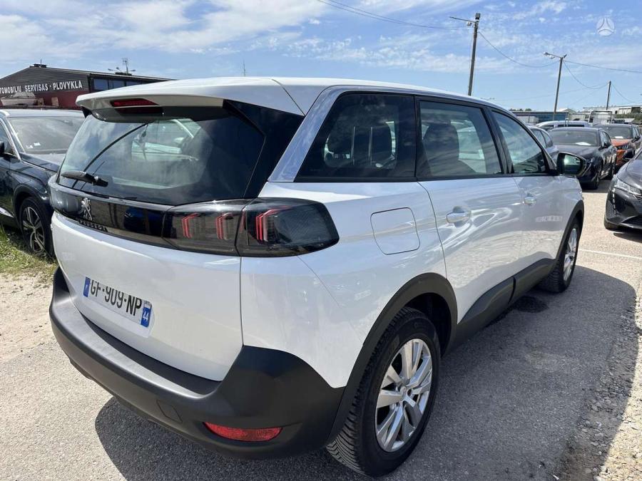 Balts Peugeot 5008 2022 Viļņa, ar dzinēja tilpumu 1.20 L un nobraukumu 159 tūkst. km par 12462 €, foto 6 vietnē AUTOMOTO.COM.LV