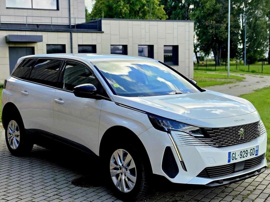 Balts Peugeot 5008 2022 Tauragė, ar dzinēja tilpumu 1.50 L un nobraukumu 110 tūkst. km par 15500 €, foto 4 vietnē AUTOMOTO.COM.LV