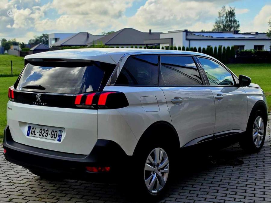 Balts Peugeot 5008 2022 Tauragė, ar dzinēja tilpumu 1.50 L un nobraukumu 110 tūkst. km par 15500 €, foto 8 vietnē AUTOMOTO.COM.LV