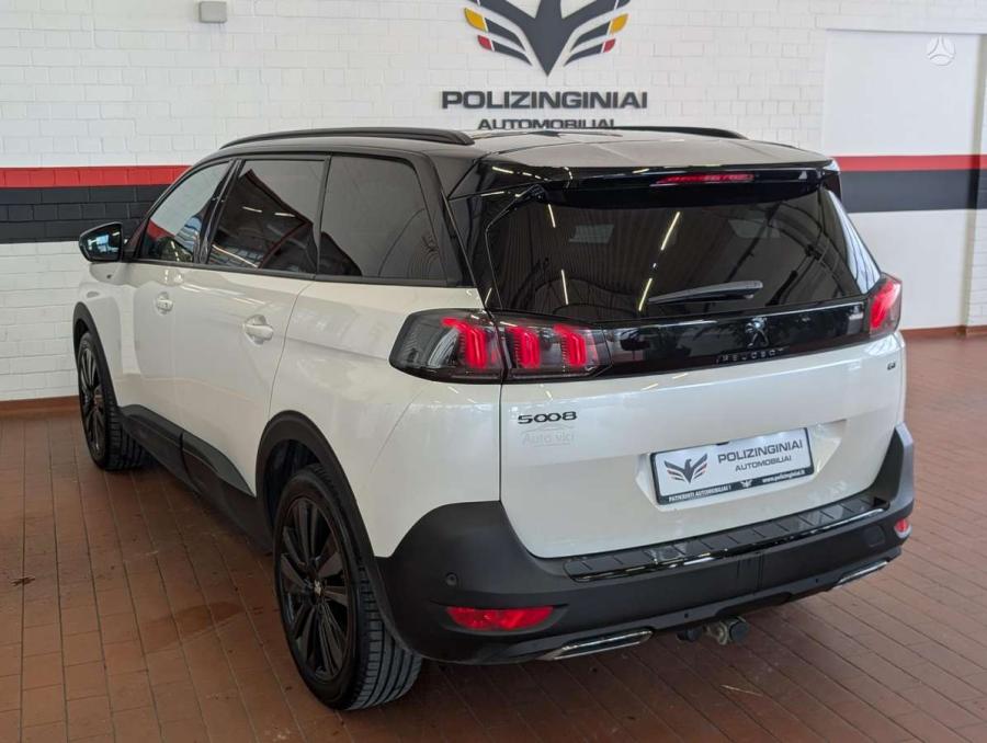 Balts Peugeot 5008 2023 Kauņa, ar dzinēja tilpumu 1.97 L un nobraukumu 64 tūkst. km par 31200 €, foto 4 vietnē AUTOMOTO.COM.LV