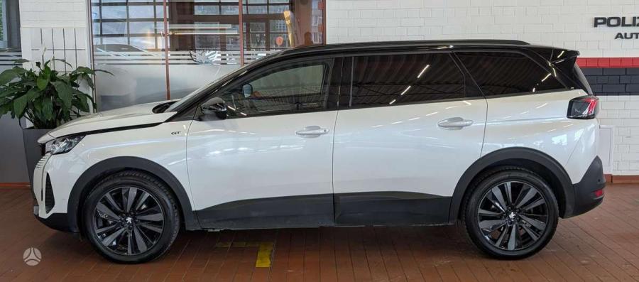 Balts Peugeot 5008 2023 Kauņa, ar dzinēja tilpumu 1.97 L un nobraukumu 64 tūkst. km par 31200 €, foto 7 vietnē AUTOMOTO.COM.LV