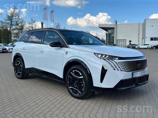 Balts Peugeot 5008 2024 Liepāja, ar dzinēja tilpumu 1.60 L un nobraukumu 10 tūkst. km par 37900 €, foto 4 vietnē AUTOMOTO.COM.LV