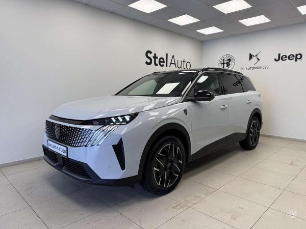 Balts Peugeot 5008 2026 Viļņa, ar dzinēja tilpumu 1.20 L un nobraukumu 2 tūkst. km par 37900 €, foto 1 vietnē AUTOMOTO.COM.LV
