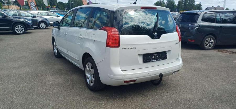 Balts Peugeot 5008 2010 Kauņa, ar dzinēja tilpumu 1.60 L un nobraukumu 247 tūkst. km par 3750 €, foto 4 vietnē AUTOMOTO.COM.LV