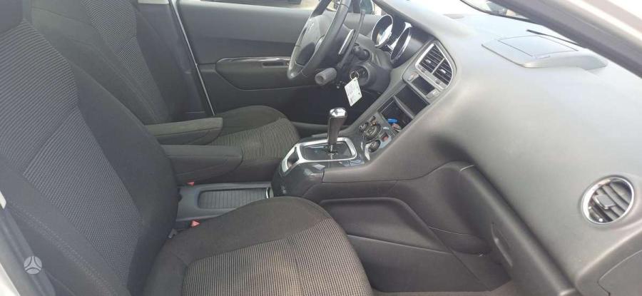 Balts Peugeot 5008 2010 Kauņa, ar dzinēja tilpumu 1.60 L un nobraukumu 247 tūkst. km par 3750 €, foto 10 vietnē AUTOMOTO.COM.LV