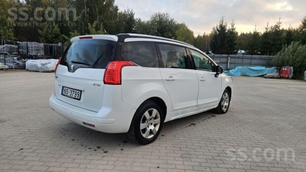 Белый Пежо 5008 2010 в Рига, объемом двигателя 2.00 л и пробегом 270 тыс. км за 2600 €, фото 8 на AUTOMOTO.COM.LV