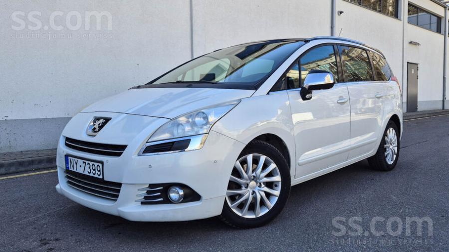 Balts Peugeot 5008 2011 Rīga, ar dzinēja tilpumu 2.00 L un nobraukumu 275 tūkst. km par 4400 €, foto 1 vietnē AUTOMOTO.COM.LV
