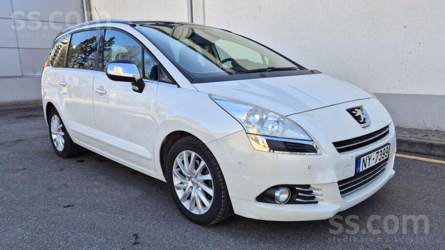 Balts Peugeot 5008 2011 Daugavpils, ar dzinēja tilpumu 2.00 L un nobraukumu 277 tūkst. km par 4450 €, foto 7 vietnē AUTOMOTO.COM.LV