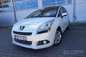 White Peugeot 5008 2012 in Riga, with an engine capacity of 1.60 L and mileage of 0 thousand km for 4495 €, photo 2 on AUTOMOTO.COM.LV