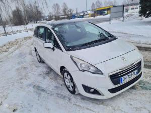White Peugeot 5008 2014 in Taurage, with an engine capacity of 1.56 L and mileage of 173 thousand km for 4650 €, photo 6 on AUTOMOTO.COM.LV