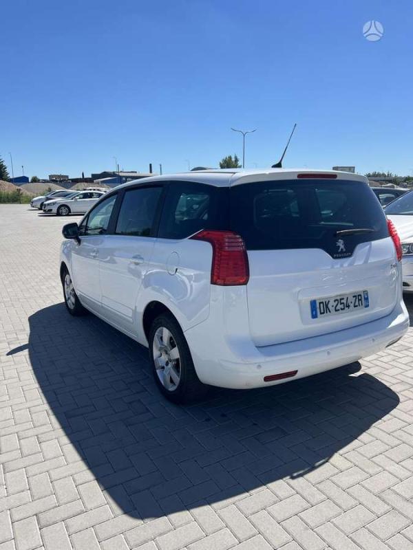 Balts Peugeot 5008 2014 Tauragė, ar dzinēja tilpumu 1.56 L un nobraukumu 250 tūkst. km par 4500 €, foto 2 vietnē AUTOMOTO.COM.LV
