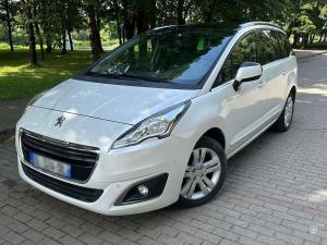 White Peugeot 5008 2014 in Taurage, with an engine capacity of 1.56 L and mileage of 209 thousand km for 5700 €, photo  on AUTOMOTO.COM.LV
