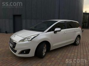 Balts Peugeot 5008 2014 Rīga, ar dzinēja tilpumu 1.60 L un nobraukumu 302 tūkst. km par 4300 €, foto  vietnē AUTOMOTO.COM.LV
