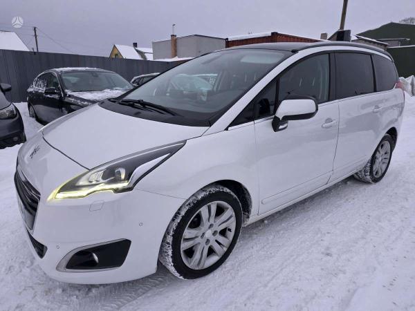 Balts Peugeot 5008 2015 Tauragė, ar dzinēja tilpumu 1.56 L un nobraukumu 174 tūkst. km par 6800 €, foto 1 vietnē AUTOMOTO.COM.LV