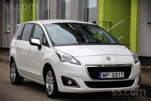 White Peugeot 5008 2015 in Riga, with an engine capacity of 1.60 L and mileage of 210 thousand km for 4995 €, photo 4 on AUTOMOTO.COM.LV