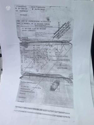 Белый Пежо 5008 2015 в Таураге, объемом двигателя 1.56 л и пробегом 196 тыс. км за 5500 €, фото 23 на AUTOMOTO.COM.LV