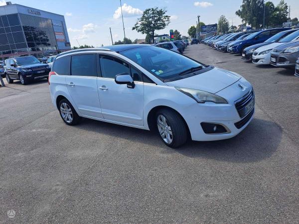 Balts Peugeot 5008 2016 Tauragė, ar dzinēja tilpumu 1.56 L un nobraukumu 184 tūkst. km par 6400 €, foto 3 vietnē AUTOMOTO.COM.LV