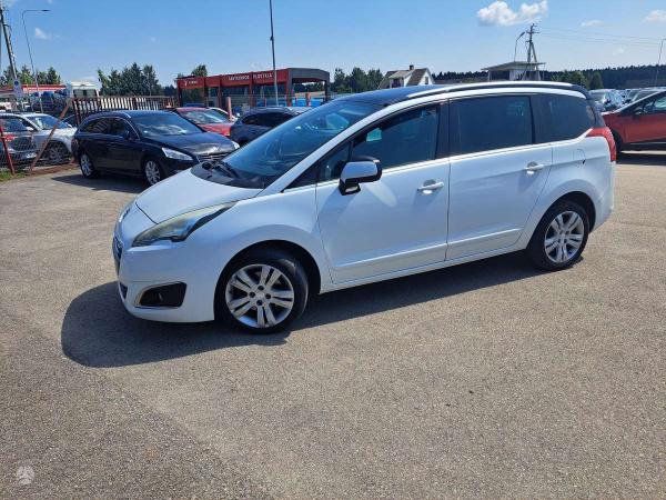 Balts Peugeot 5008 2016 Tauragė, ar dzinēja tilpumu 1.56 L un nobraukumu 184 tūkst. km par 6400 €, foto 5 vietnē AUTOMOTO.COM.LV