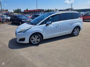 White Peugeot 5008 2016 in Taurage, with an engine capacity of 1.56 L and mileage of 184 thousand km for 6400 €, photo 6 on AUTOMOTO.COM.LV