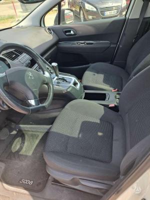 White Peugeot 5008 2016 in Taurage, with an engine capacity of 1.56 L and mileage of 184 thousand km for 6400 €, photo 11 on AUTOMOTO.COM.LV