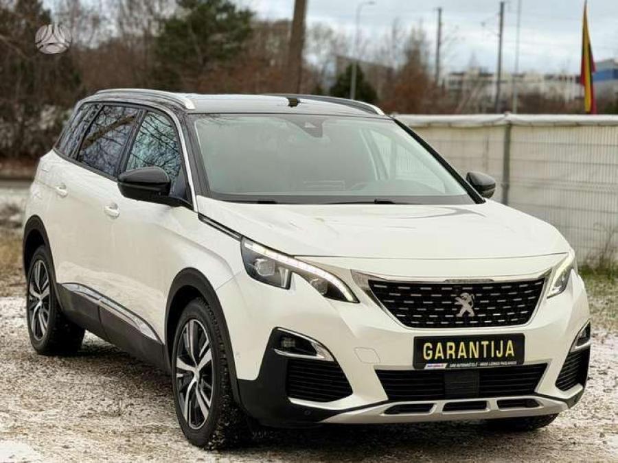 Balts Peugeot 5008 2017 Šauļi, ar dzinēja tilpumu 1.20 L un nobraukumu 167 tūkst. km par 12950 €, foto 17 vietnē AUTOMOTO.COM.LV
