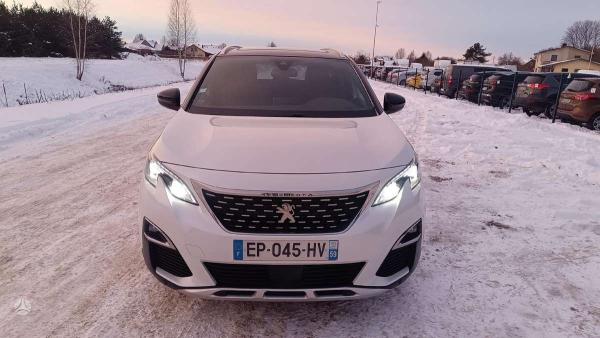 Balts Peugeot 5008 2017 Tauragė, ar dzinēja tilpumu 1.60 L un nobraukumu 170 tūkst. km par 14500 €, foto 4 vietnē AUTOMOTO.COM.LV