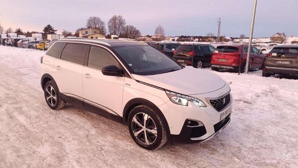 Balts Peugeot 5008 2017 Tauragė, ar dzinēja tilpumu 1.60 L un nobraukumu 170 tūkst. km par 14500 €, foto 5 vietnē AUTOMOTO.COM.LV
