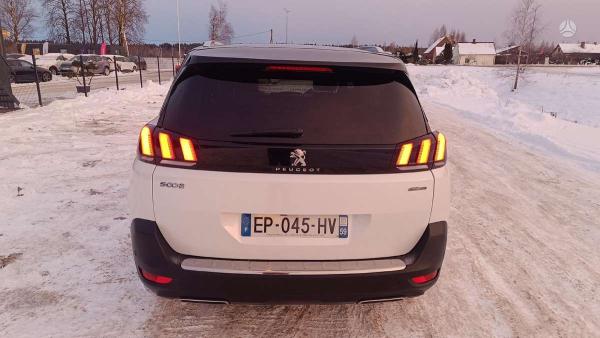 Balts Peugeot 5008 2017 Tauragė, ar dzinēja tilpumu 1.60 L un nobraukumu 170 tūkst. km par 14500 €, foto 9 vietnē AUTOMOTO.COM.LV