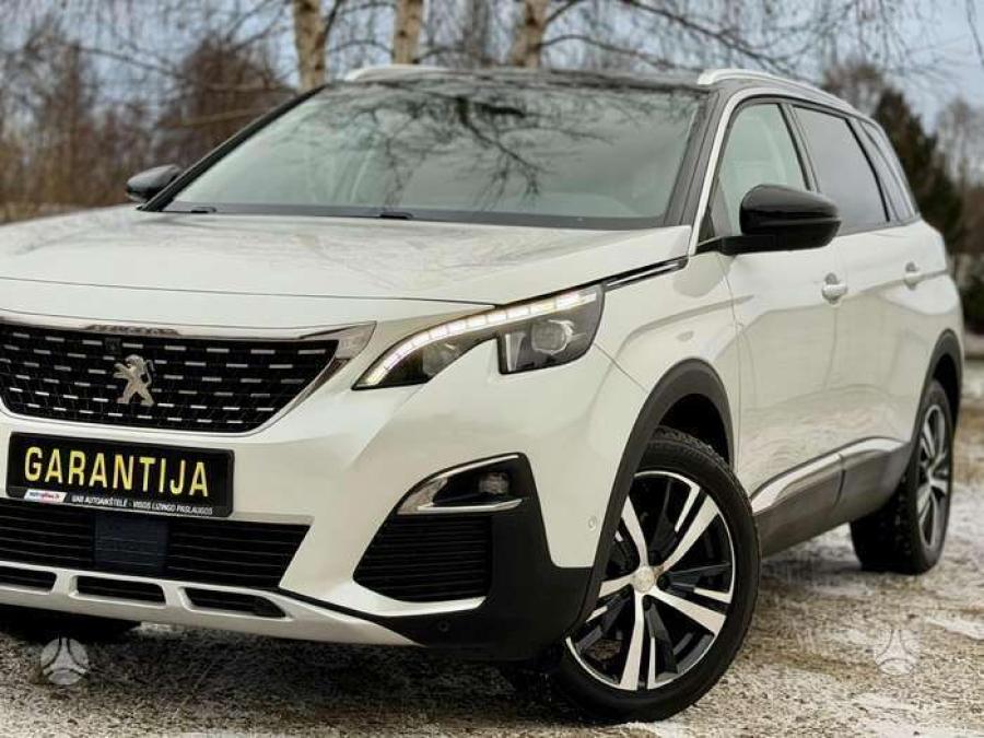 Balts Peugeot 5008 2017 Šauļi, ar dzinēja tilpumu 1.20 L un nobraukumu 167 tūkst. km par 12950 €, foto 14 vietnē AUTOMOTO.COM.LV