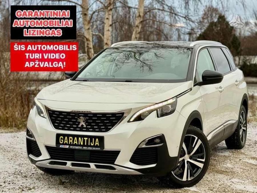 White Peugeot 5008 2017 in Siauliai, with an engine capacity of 1.20 L and mileage of 167 thousand km for 12950 €, photo 4 on AUTOMOTO.COM.LV