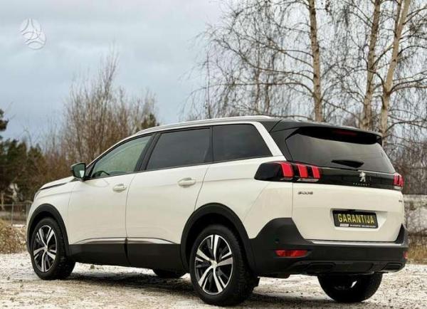 Balts Peugeot 5008 2017 Šauļi, ar dzinēja tilpumu 1.20 L un nobraukumu 167 tūkst. km par 12950 €, foto 3 vietnē AUTOMOTO.COM.LV