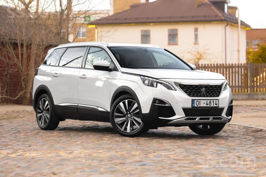 Balts Peugeot 5008 2017 Jelgava, ar dzinēja tilpumu 1.20 L un nobraukumu 0 tūkst. km par 10990 €, foto 1 vietnē AUTOMOTO.COM.LV
