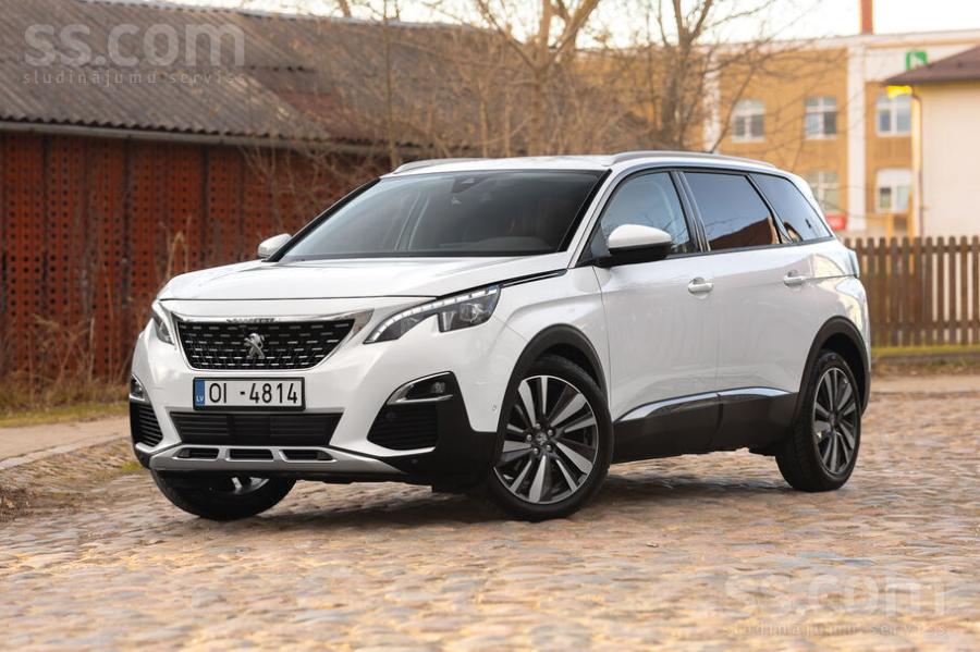 Balts Peugeot 5008 2017 Jelgava, ar dzinēja tilpumu 1.20 L un nobraukumu 0 tūkst. km par 10990 €, foto 5 vietnē AUTOMOTO.COM.LV