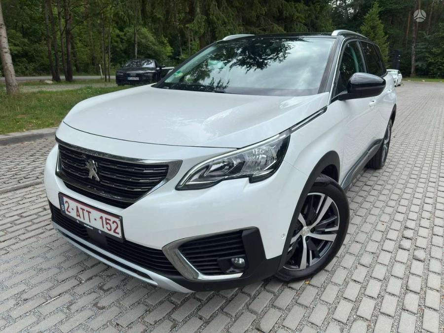 Balts Peugeot 5008 2017 Viļņa, ar dzinēja tilpumu 1.56 L un nobraukumu 252 tūkst. km par 10300 €, foto 3 vietnē AUTOMOTO.COM.LV