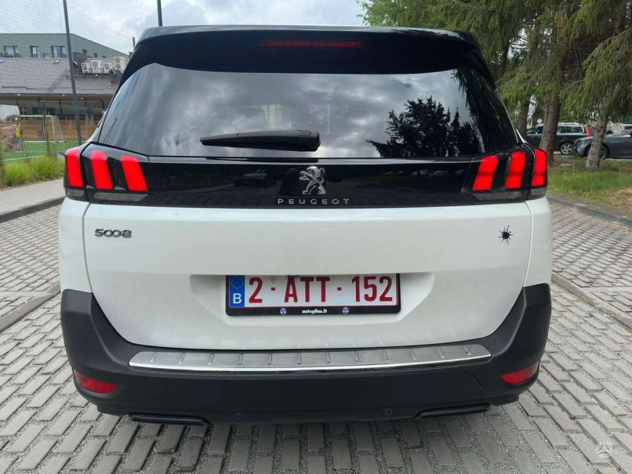 Balts Peugeot 5008 2017 Viļņa, ar dzinēja tilpumu 1.56 L un nobraukumu 252 tūkst. km par 10300 €, foto 8 vietnē AUTOMOTO.COM.LV