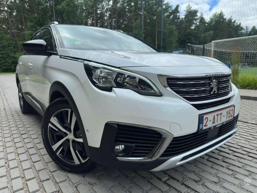Balts Peugeot 5008 2017 Viļņa, ar dzinēja tilpumu 1.56 L un nobraukumu 252 tūkst. km par 10300 €, foto 14 vietnē AUTOMOTO.COM.LV