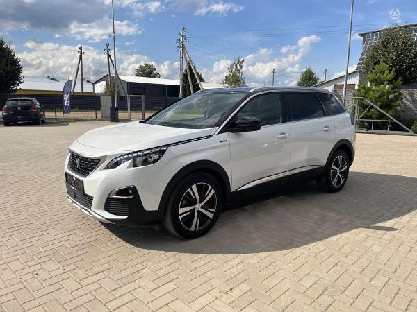 Balts Peugeot 5008 2017 Tauragė, ar dzinēja tilpumu 1.20 L un nobraukumu 151 tūkst. km par 9200 €, foto 4 vietnē AUTOMOTO.COM.LV