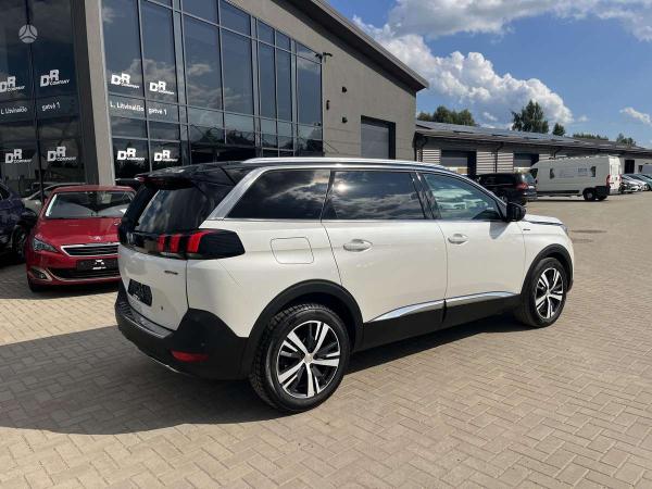 Balts Peugeot 5008 2017 Tauragė, ar dzinēja tilpumu 1.20 L un nobraukumu 151 tūkst. km par 9200 €, foto 8 vietnē AUTOMOTO.COM.LV