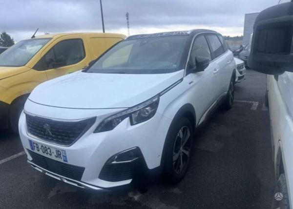 Balts Peugeot 5008 2018 Tauragė, ar dzinēja tilpumu 1.50 L un nobraukumu 215 tūkst. km par 11200 €, foto  vietnē AUTOMOTO.COM.LV