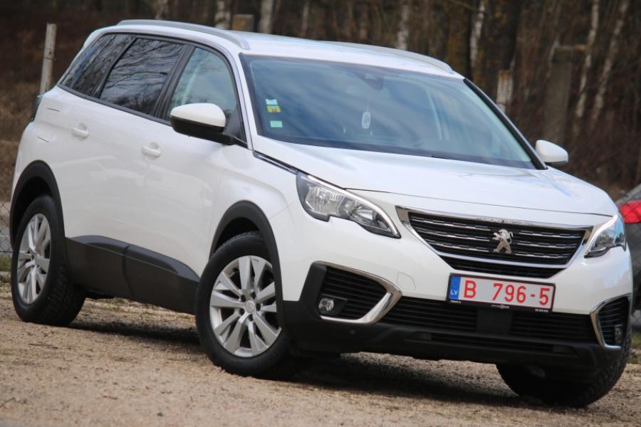 Balts Peugeot 5008 2018 Rīga, ar dzinēja tilpumu 1.50 L un nobraukumu 163 tūkst. km par 12990 €, foto 16 vietnē AUTOMOTO.COM.LV