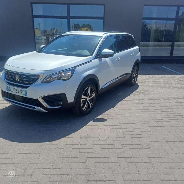 Balts Peugeot 5008 2018 Tauragė, ar dzinēja tilpumu 1.50 L un nobraukumu 178 tūkst. km par 11500 €, foto 2 vietnē AUTOMOTO.COM.LV
